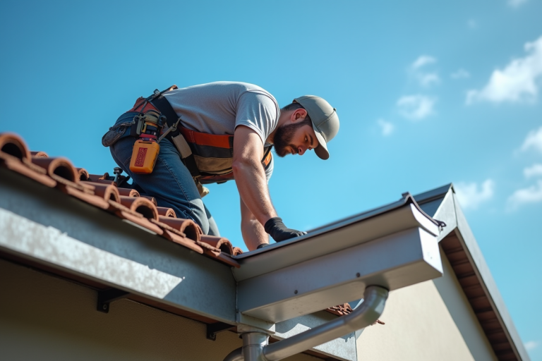 Les différentes techniques de pose d'un chéneau en zinc - Angie Sweet Home